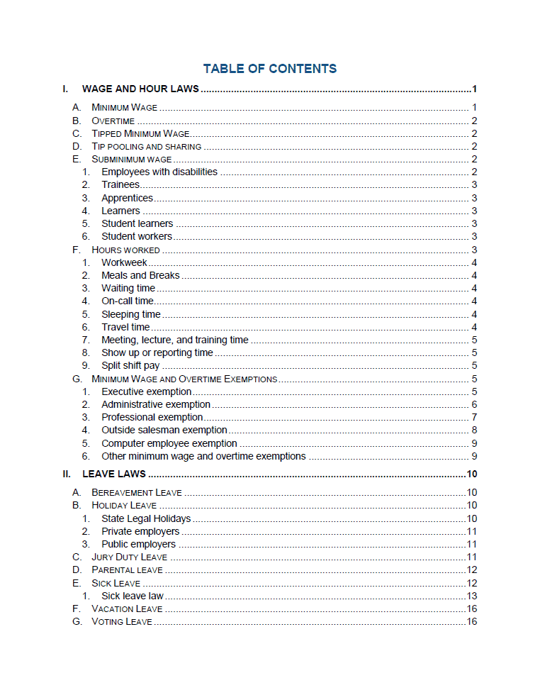 District Of Columbia HR Law Reference Guide - ELH / HR4Sight