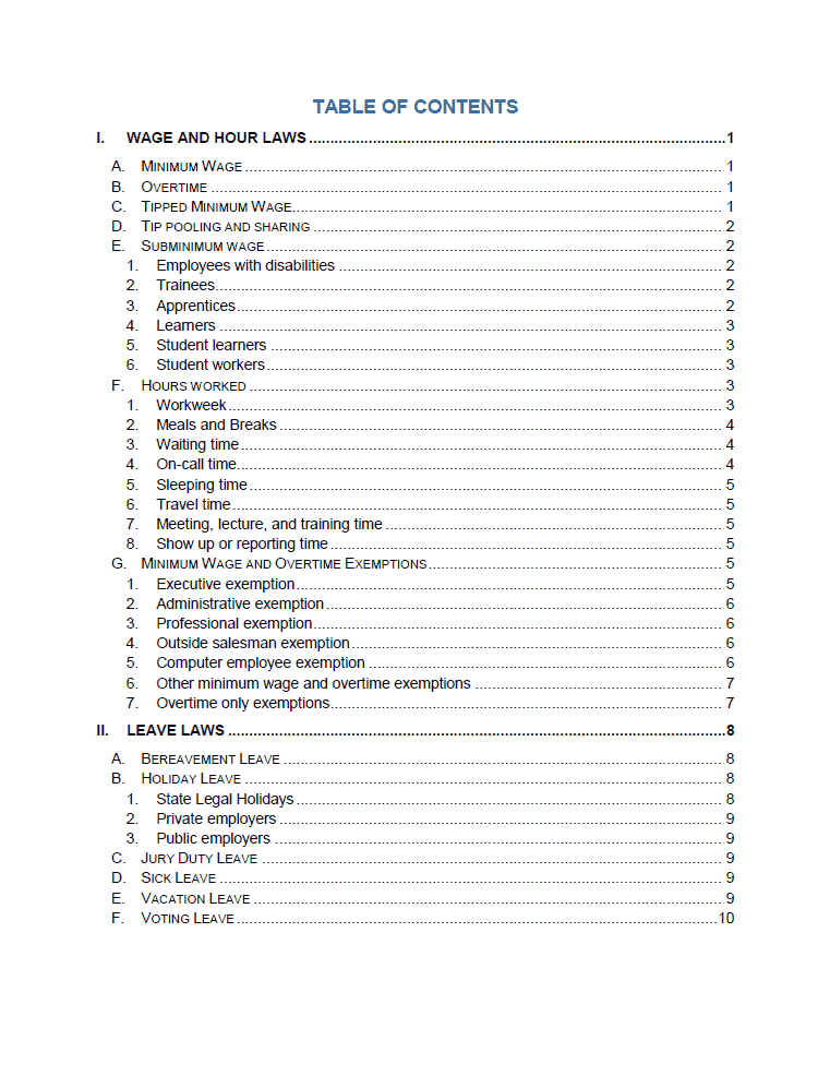 New Jersey HR Law Reference Guide - ELH / HR4Sight