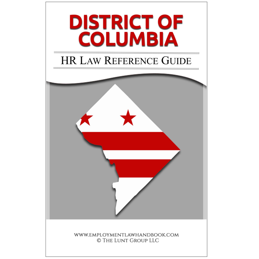 All DC Employment Laws In A PDF For Easy Reference