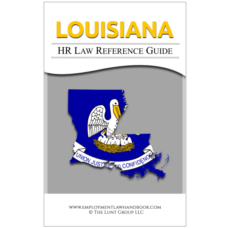 Louisiana HR Law Reference Guide - ELH / HR4Sight