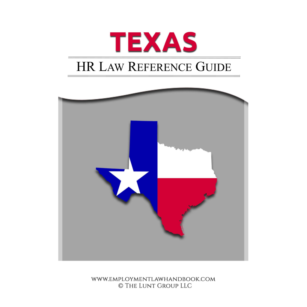 Texas Employment Law Handbook | Guide To TX Employment