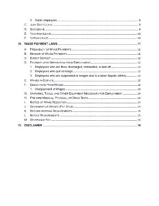 Michigan Employment Law | Guide To MI Employment